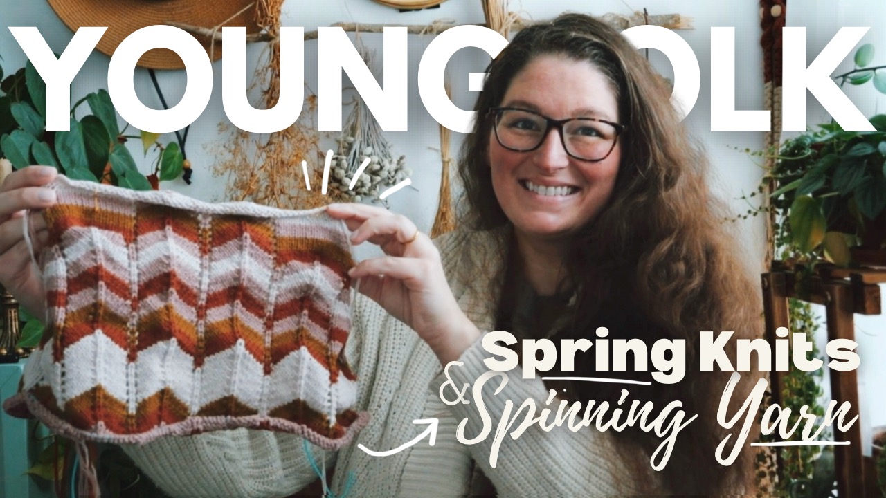Spring Knitting Projects, Spinning Adventures, and Favorite Reads ...